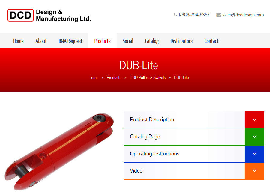 DCD Web Media - Websites, Video, Print Work