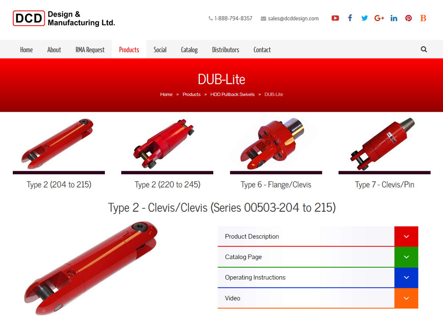 DCD Web Media - Websites, Video, Print Work
